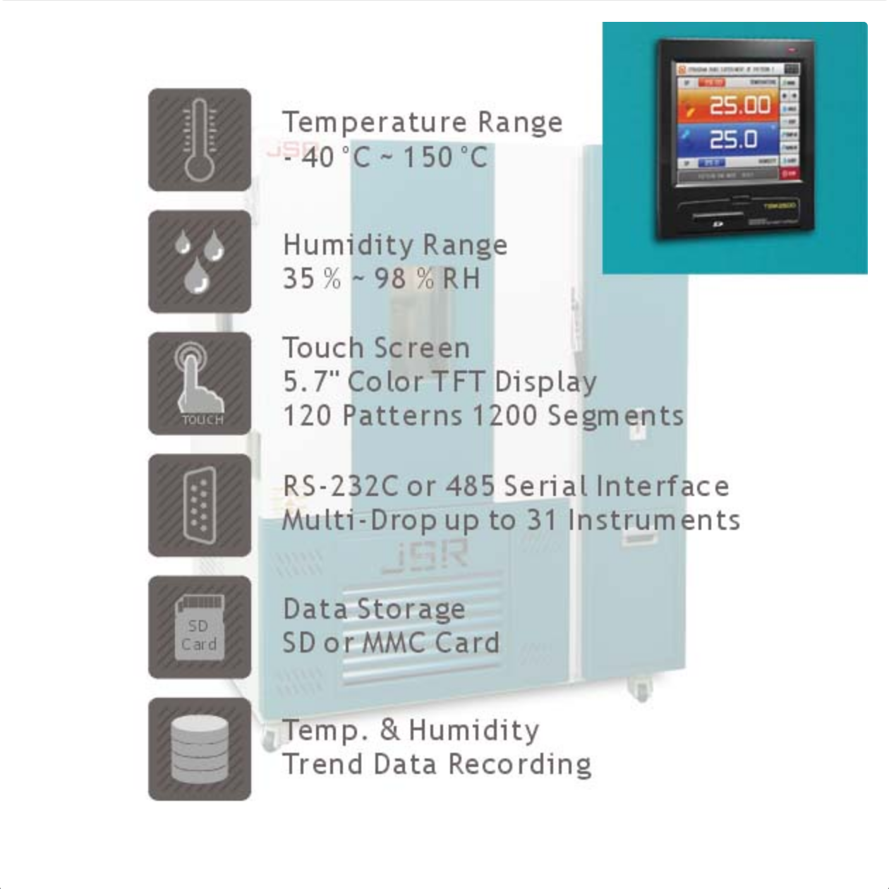 -40 to +150°C Premium Climatic Chambers | LAFtech Aus & NZ