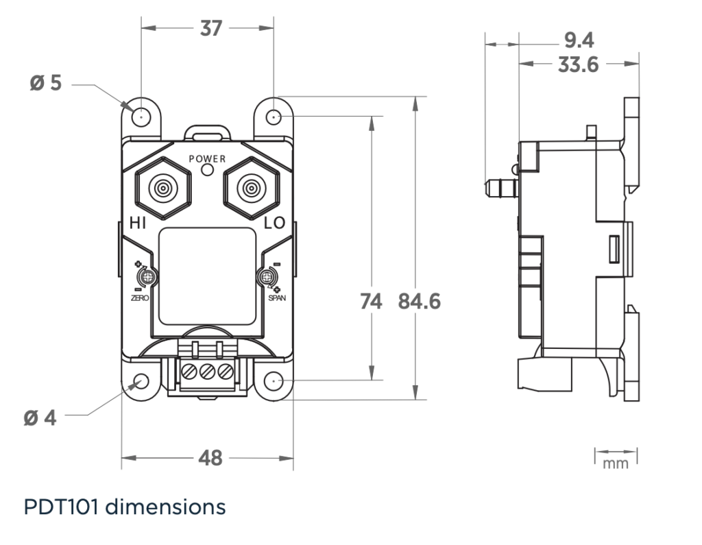 Vaisala PDT101 Differential Pressure Transmitter - Laftech
